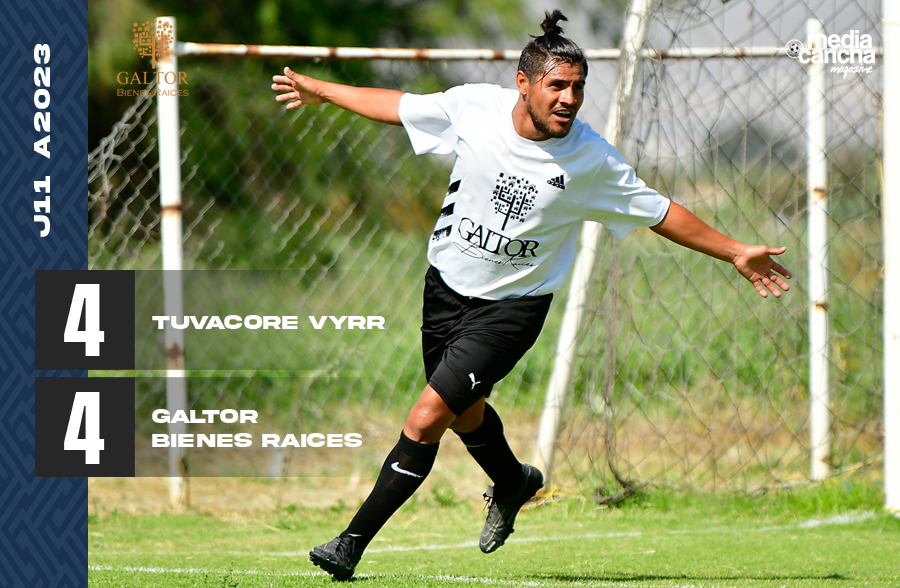 Duelo lleno de goles y volteretas para Galtor. – Media Cancha SLP